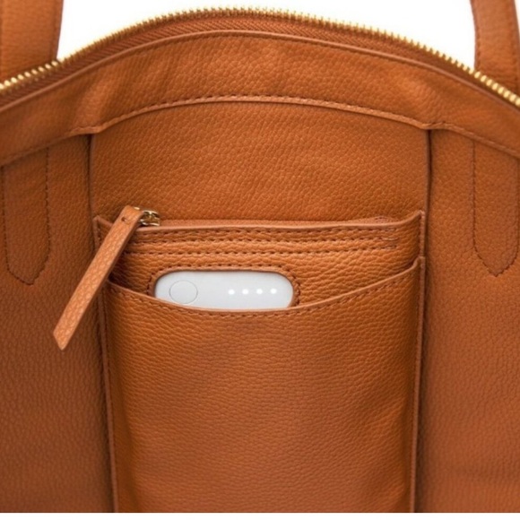 Motile | Bags | Motile Carmel Vegan Leather Wireless Battery System ...